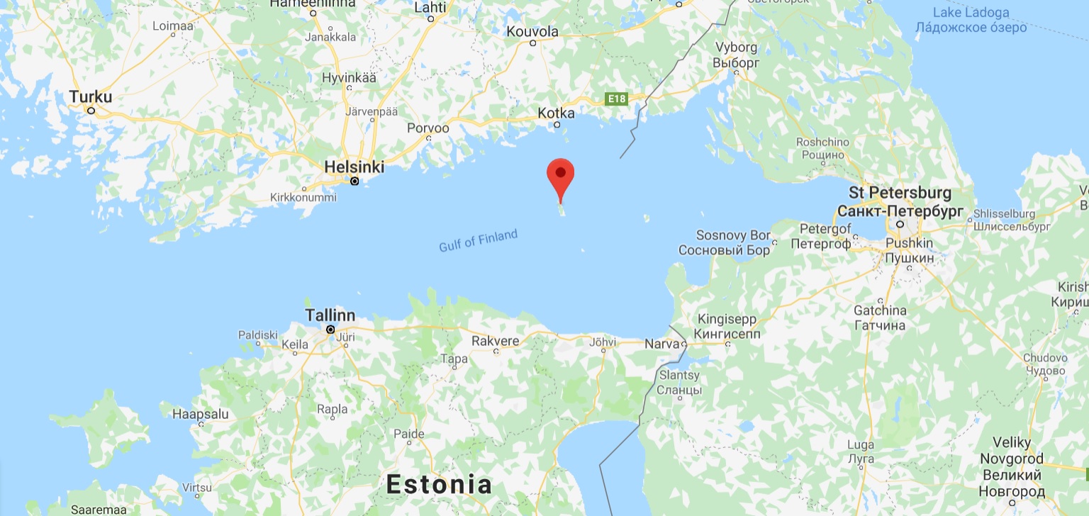 Ryssland byggde ett stort militärt helikopterfält på Hogland (Suursaari ...